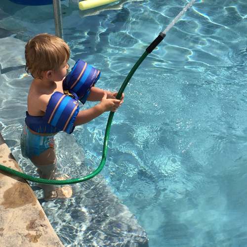 Poolside Pondering - Cat Skinner Club